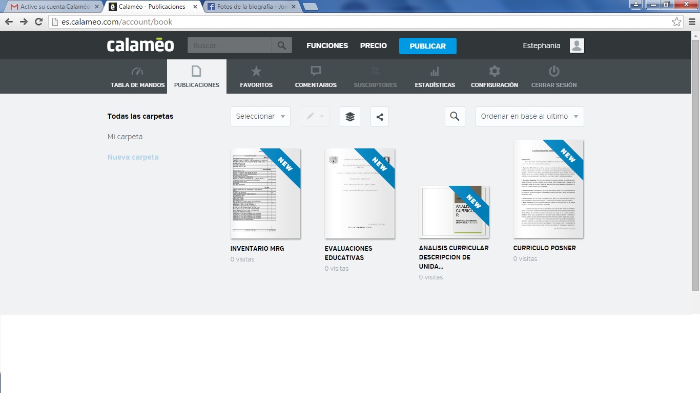 La pedagogía y las tics: imagenes calameo