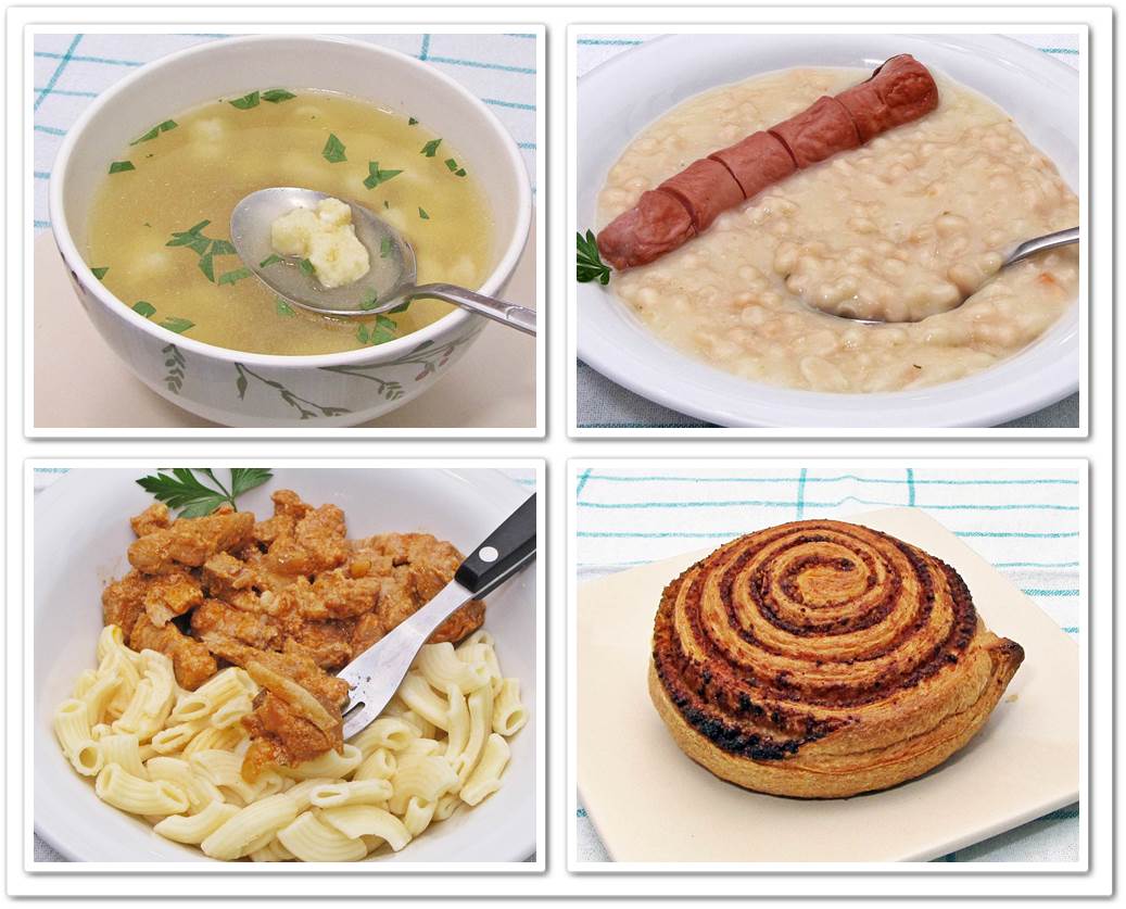 Menza kicsit másképpen: 2013.05.27. Grízgaluska leves, fehérbab főzelék ...