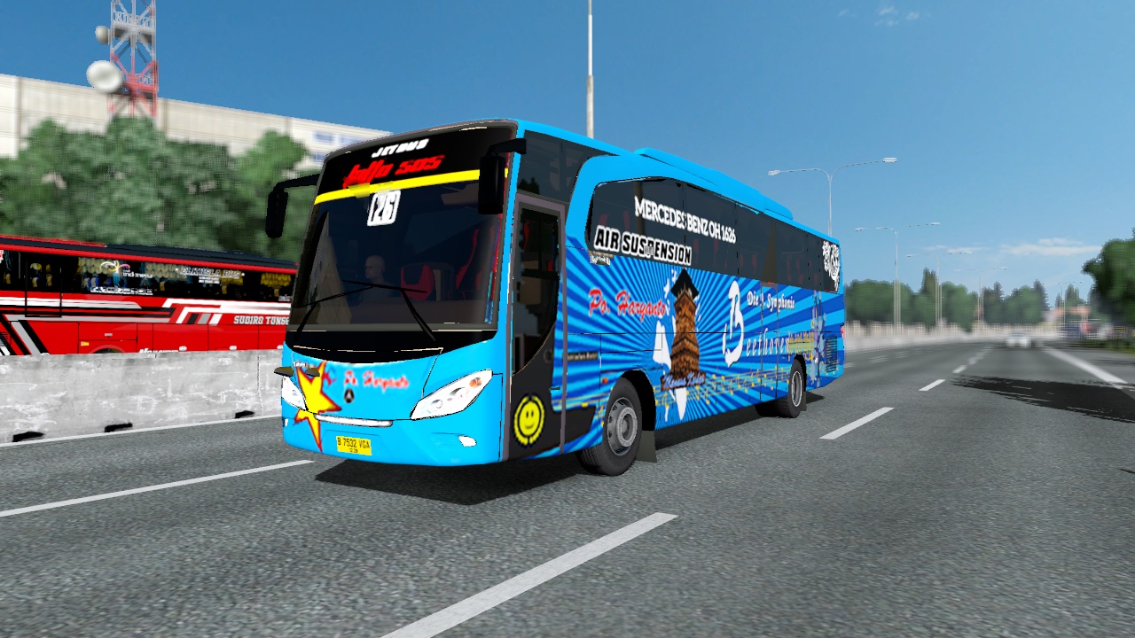 Traffic bus jawa ets2 v2 - bearpna