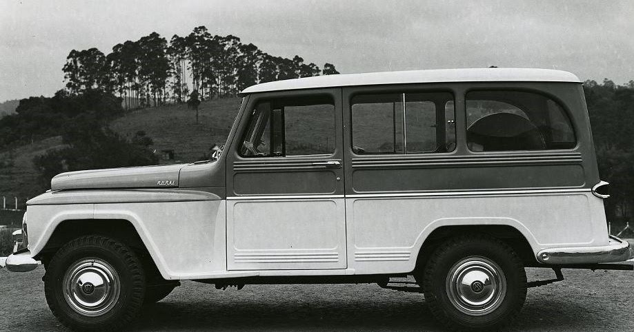 Antigos Verde Amarelo: Willys Overland do Brasil : Rural e Jeep ...