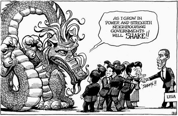 Cool stuff you can use.: This Week's KAL Cartoon: Enter the Dragon