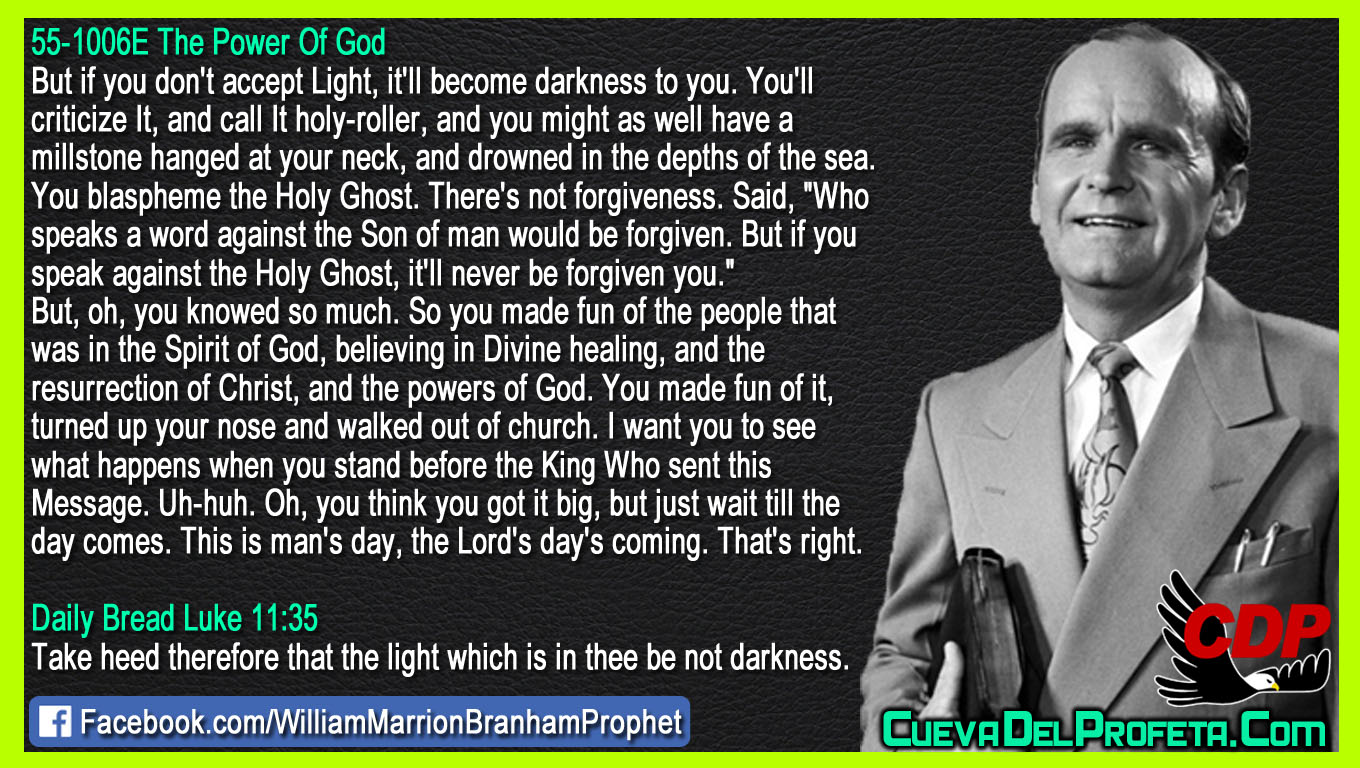 The King Who sent this Message | Mensajes de William Branham