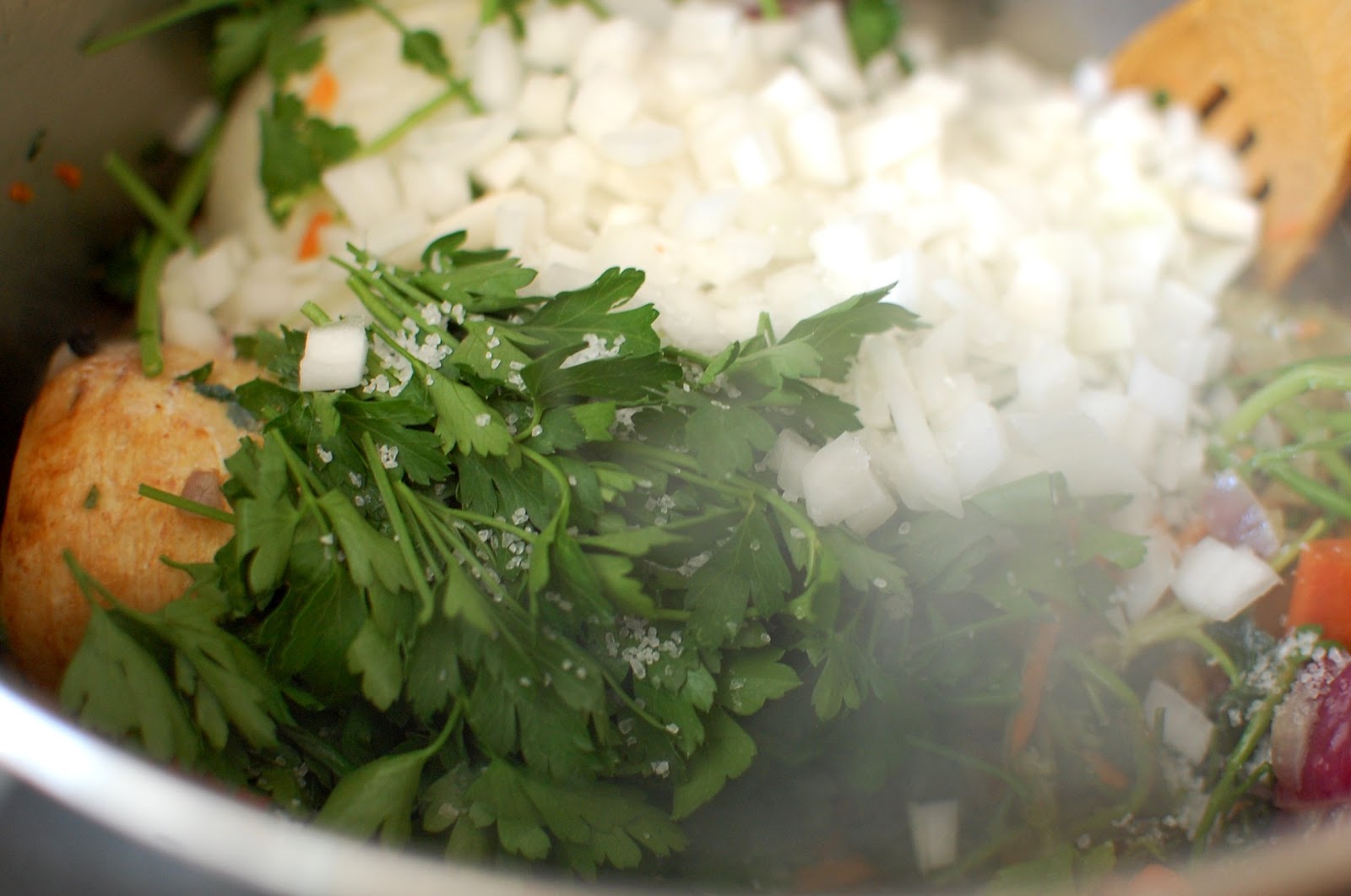 Reckless Abandon: Easy Vegetable Stock from Old Scraps
