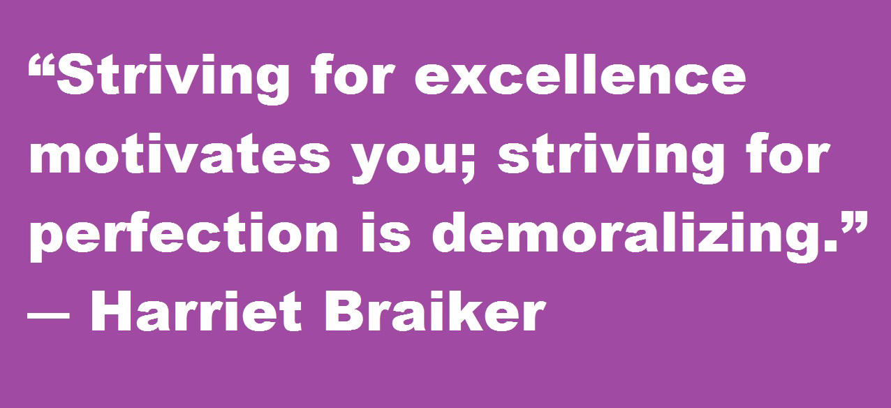 Love, Joy and Peas: Strive for Excellence