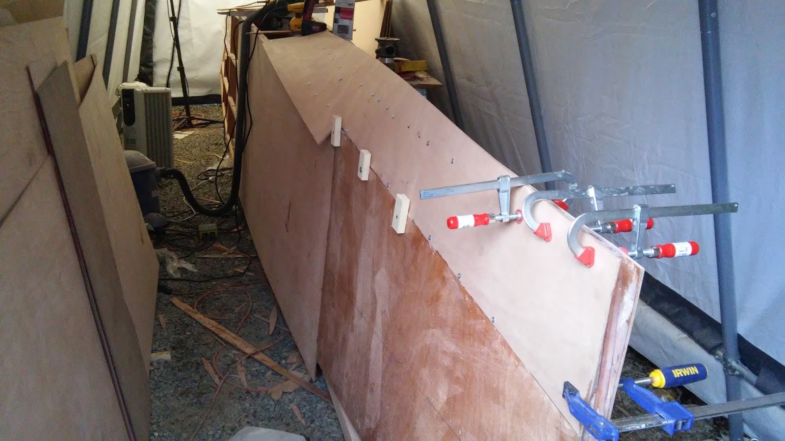 The Searchlight: Garboard #2 Installed