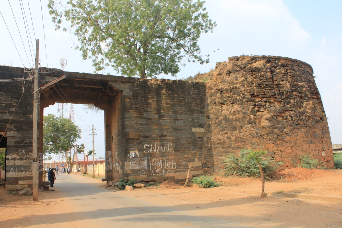 Journeys across Karnataka: Savanur: fort ruins and Baobab trees