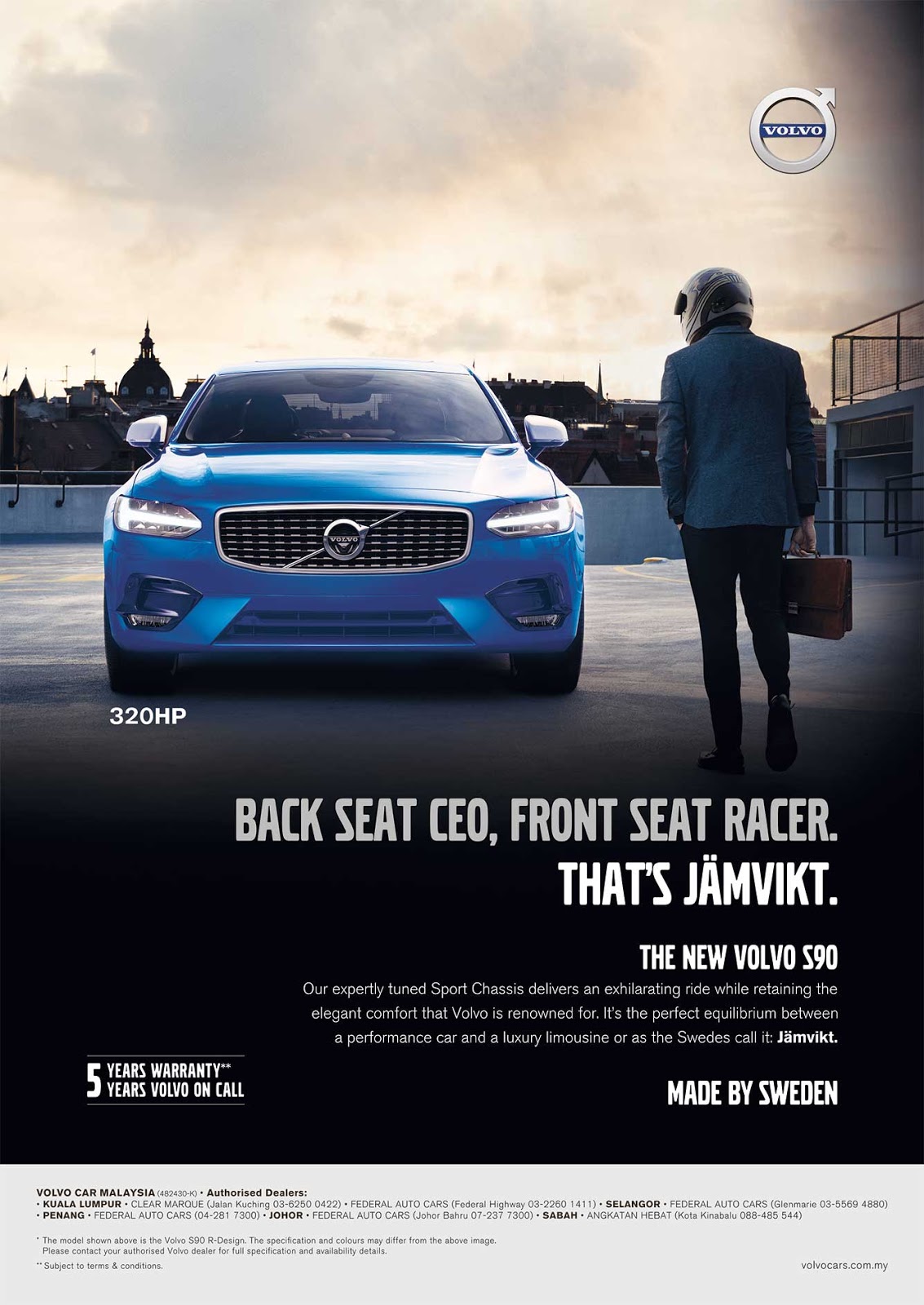 Advertisement : Back Seat CEO, Front Seat Racer