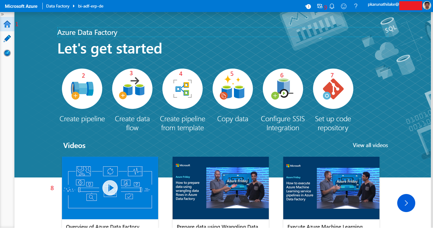Data Factory - ADF Portal