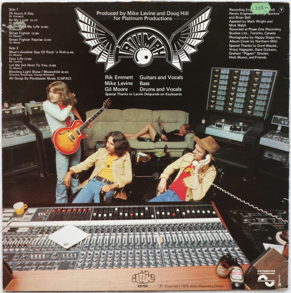 Classic Rock Covers Database: Triumph - Triumph (1976)