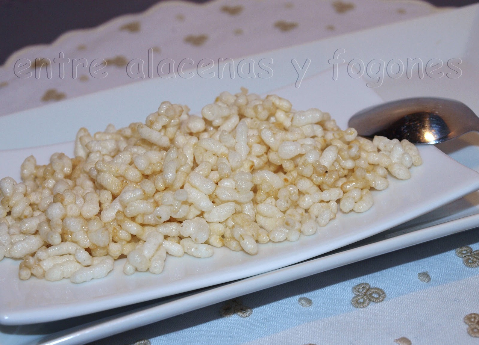 Entre alacenas y fogones...: Arroz inflado