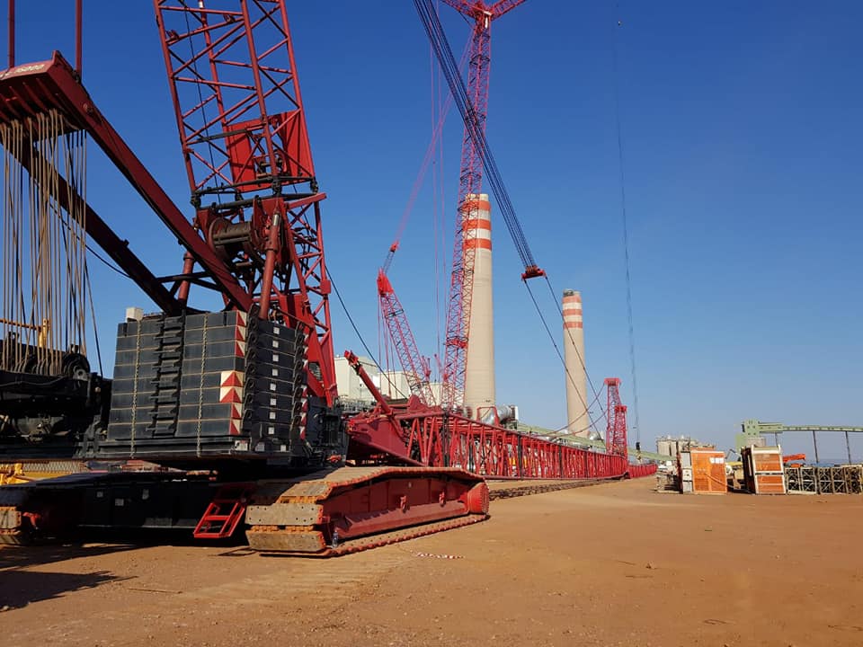 Industrial History: Cranes with a Luffer Jib