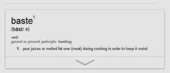eSheep Designs: Basting... It's Not Just for Turkeys