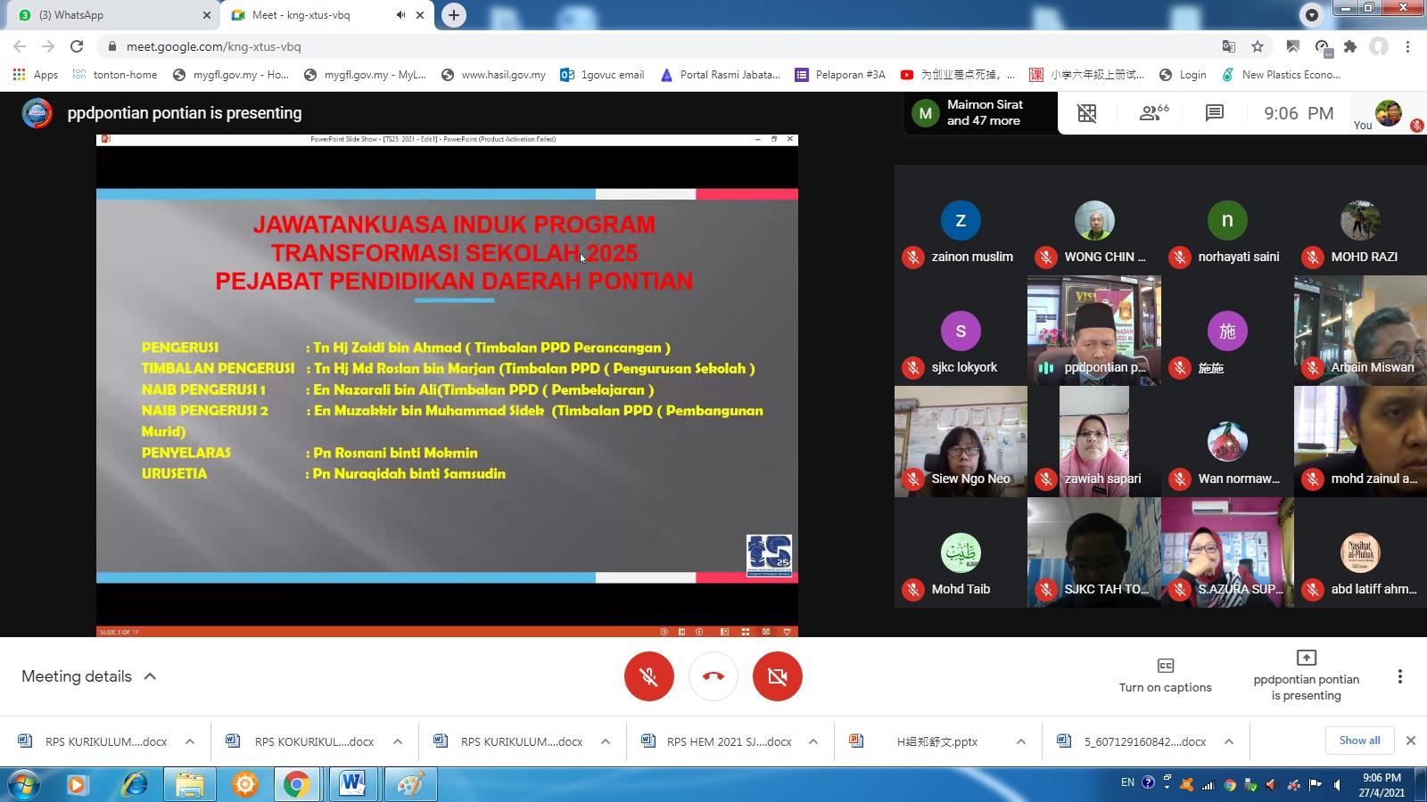 翰の记事簿: Taklimat Pengenalan TS25, Bimbingan dan Panduan Pelaksanaan ...