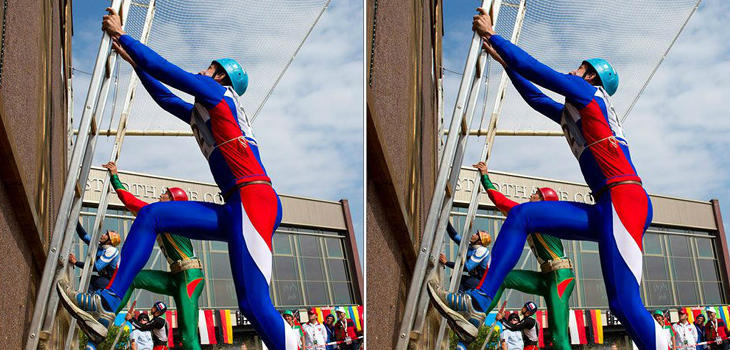 ThepOllo | Curiosidades y mucho mas: Carrera de bomberos (Ladders ...