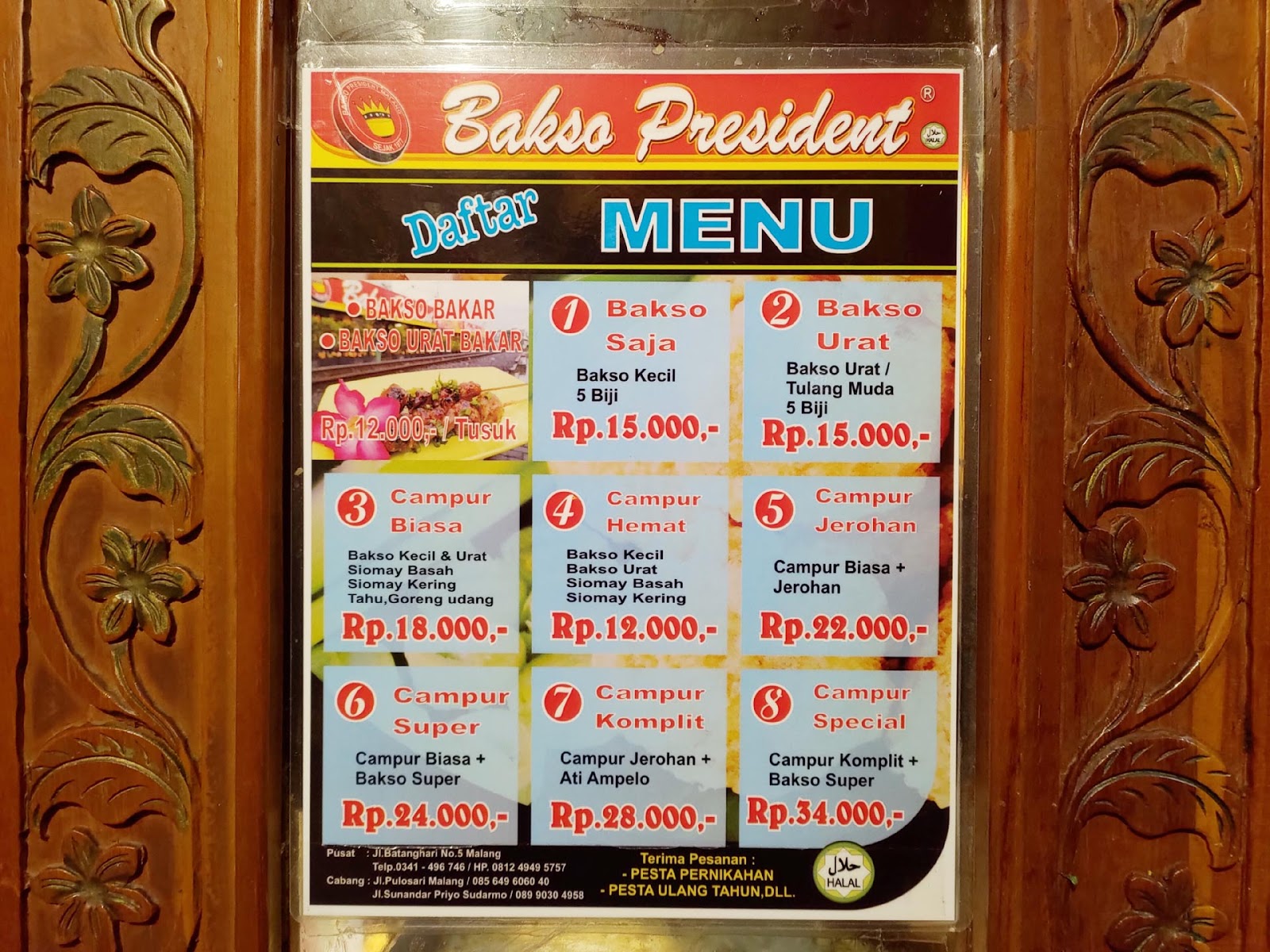 Bakso President, Bakso Enak di Malang yang Legendaris | Sang Pelancong