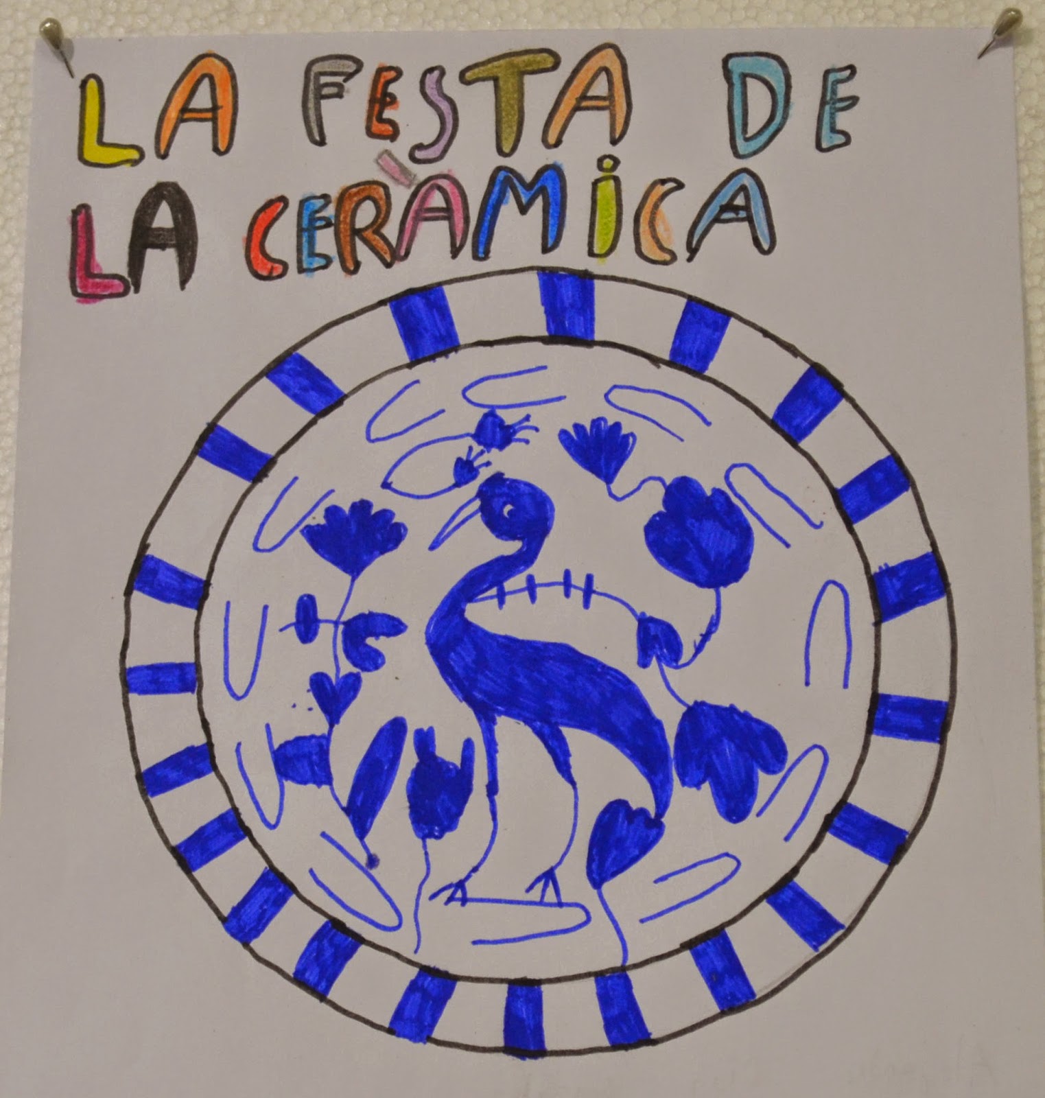 EXPOSICIÓN DE DIBUJOS SOBRE LA CERÁMICA DE MANISES - MOL