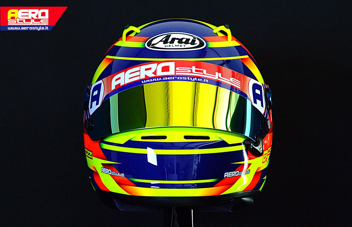 Racing Helmets Garage: Arai SK-6 D.Catozzi 2015 by Aerostyle Aerografie
