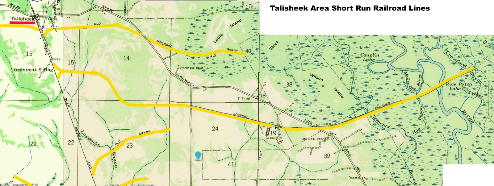 Tammany Family: Dummy Line Railroad Tracks