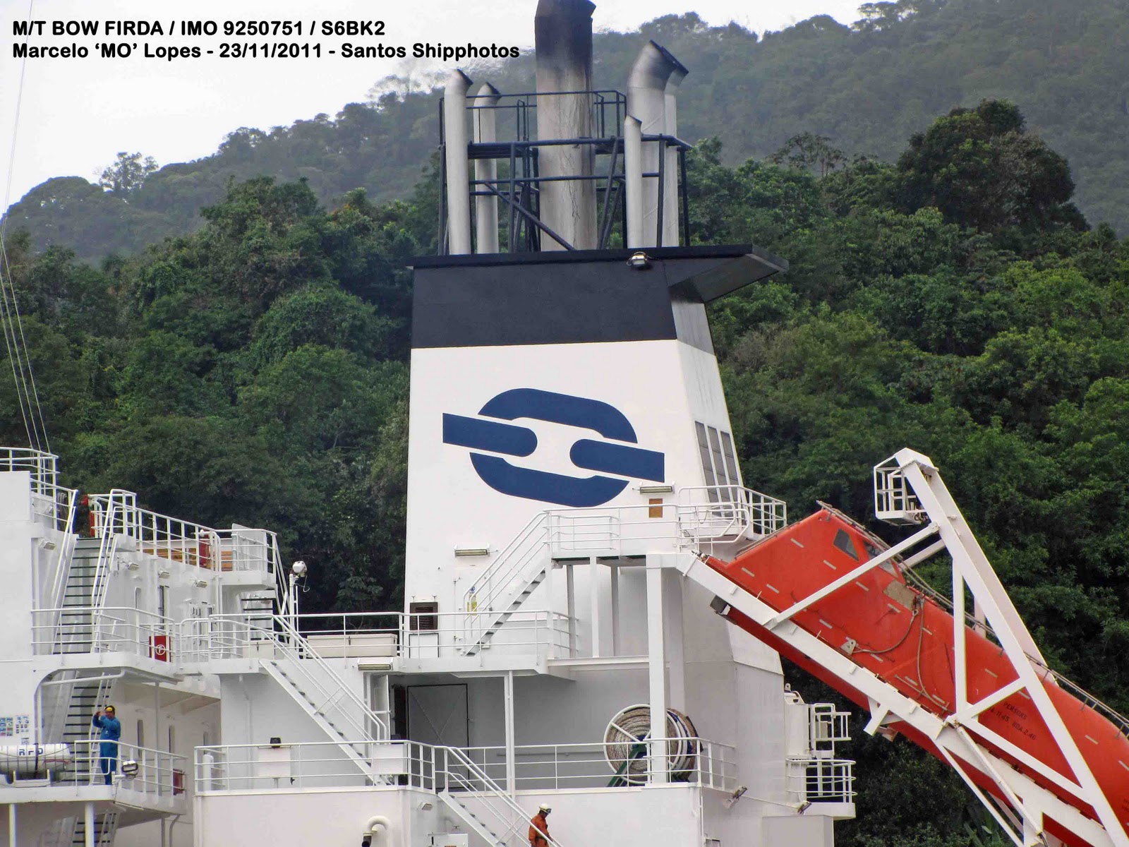 Santos Shiplovers: M/T Bow Firda / S6BK2 - Classe Kvaerner