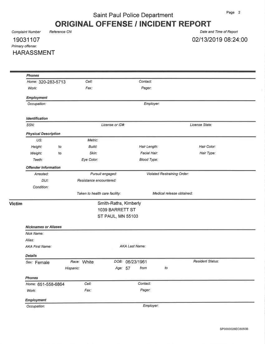 Lion News: False Police Reports Of Mentally Unstable Sandra Grazzini ...