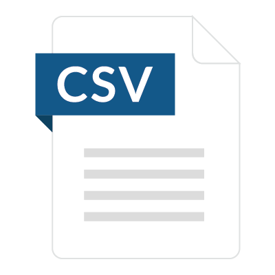 Why are .CSV files used instead of excel while web development