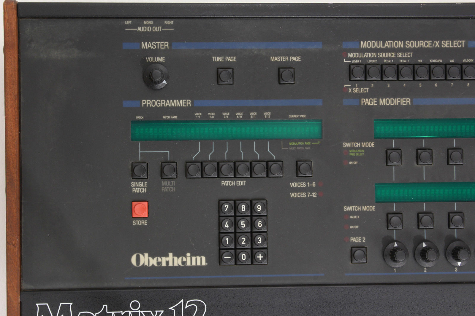 MATRIXSYNTH: Vintage Oberheim Matrix-12 Analog Synthesizer