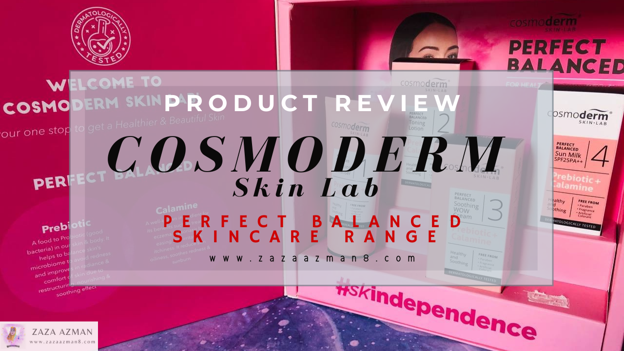COSMODERM SKIN LAB PERFECT BALANCED RANGE WITH DUO PREBIOTIC & CALAMINE ...