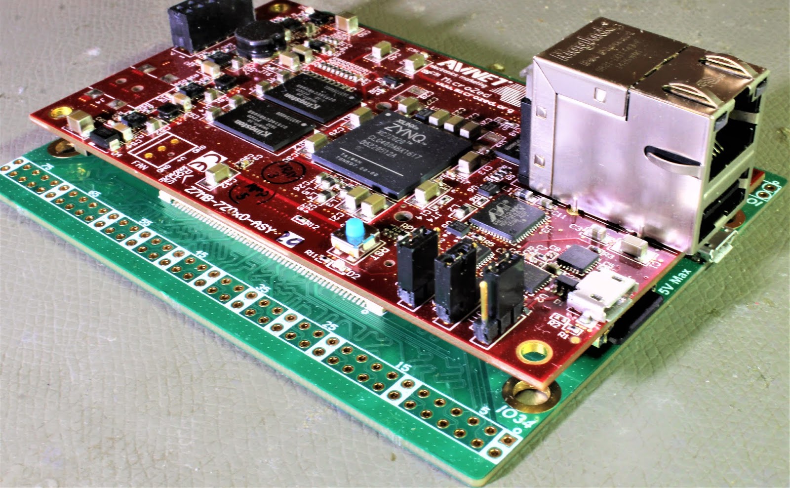 Embedded Engineering : DIY Open Source MicroZed Breakout Carrier Board ...