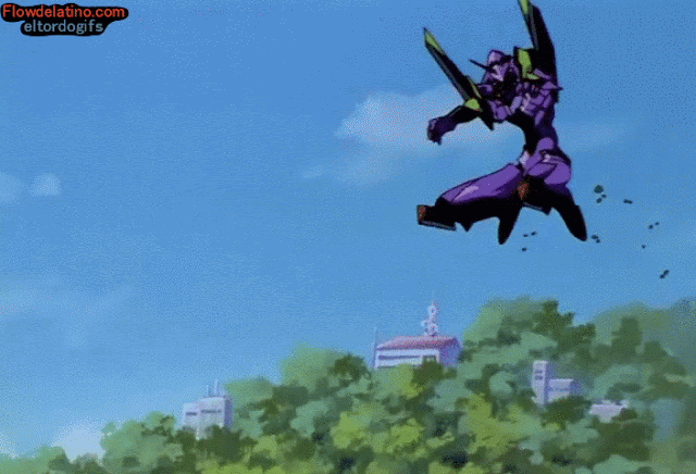 Gifs del Eva 01 (Evangelion)