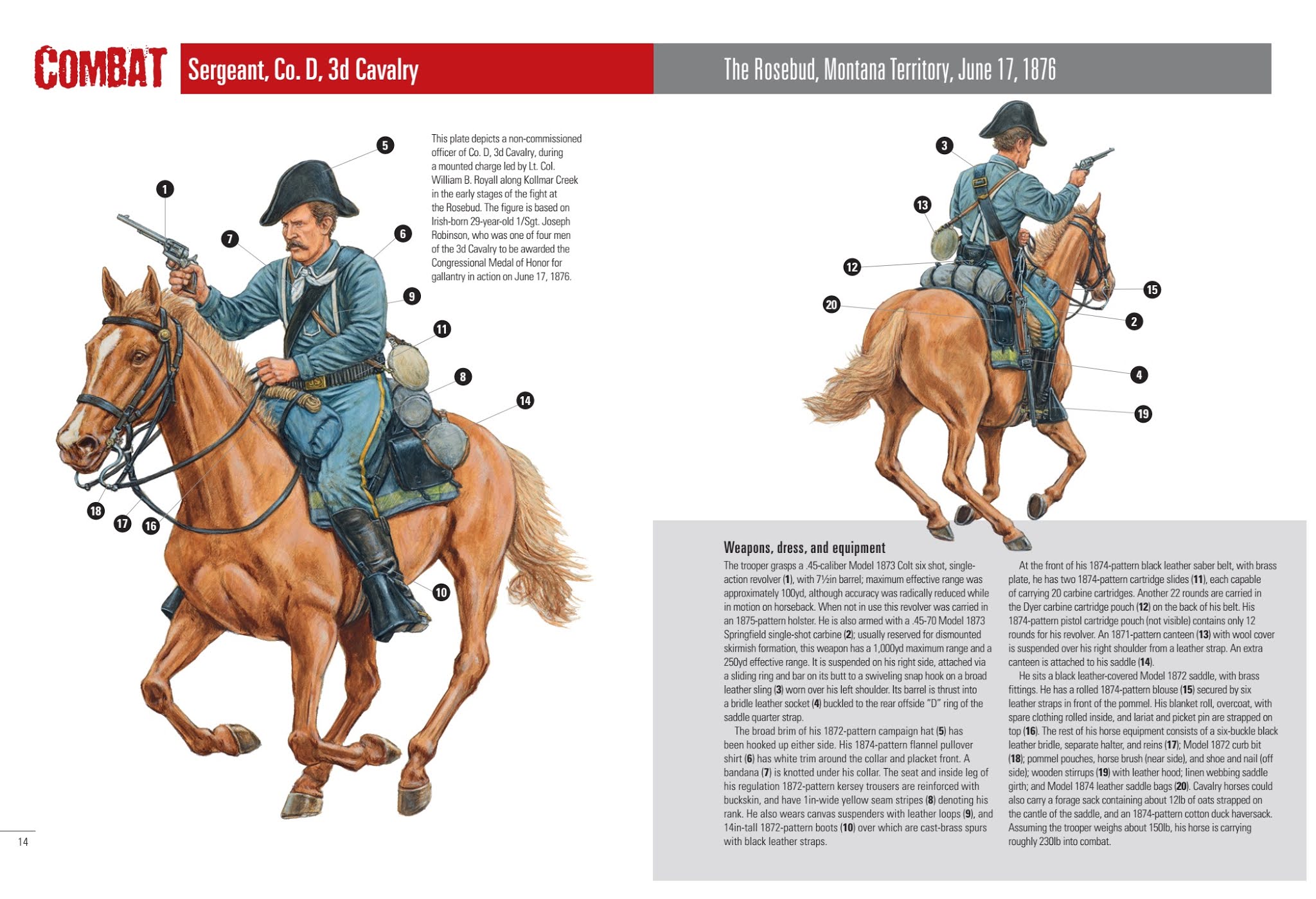 imágeneshistóricas.blogspot.es: Sioux Warrior versus US Cavalryman The ...