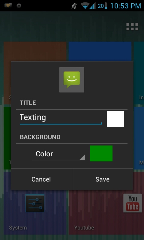 Windows 8 Like Start Screen For Android Device With Tile Launcher