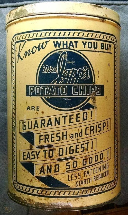 Industrial History: Japps/Jays and Yo-Ho Potato Chips