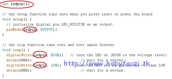 Simulasi Blinking Led Arduino di Proteus - Belajar Elektronika Simulasi Blinking Led Arduino di Proteus - Belajar Elektronika