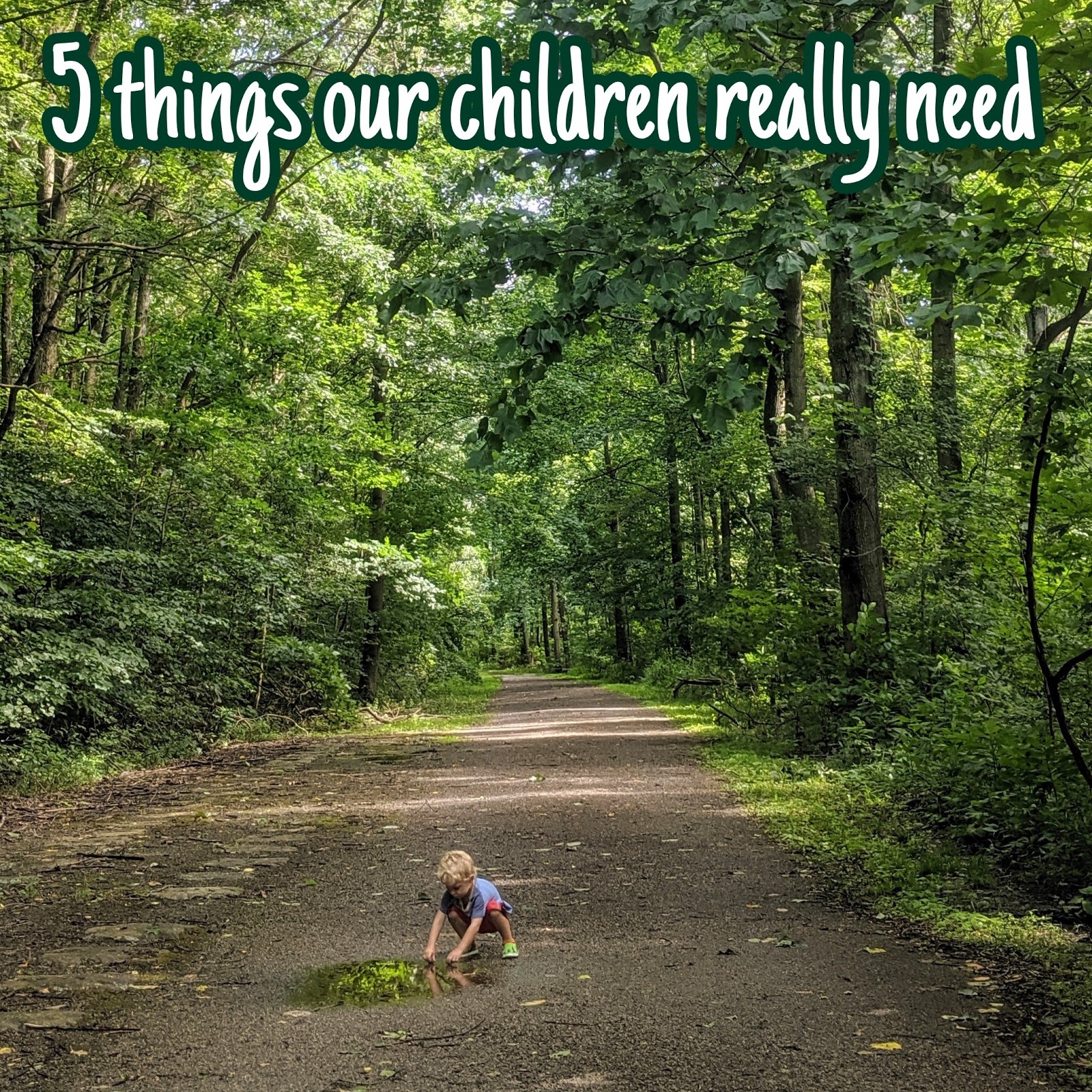 Team Studer: 5 Things Children Really Need