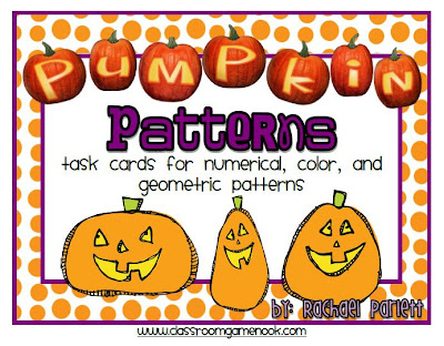 Classroom Freebies Too: Pumpkin Patterns