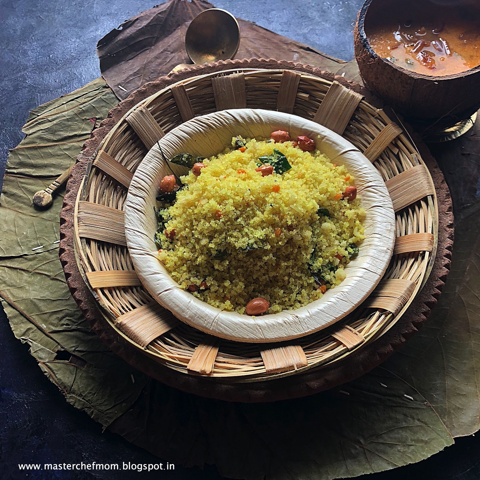 MASTERCHEFMOM: Tamil Nadu Style Elumichai Puttu | Lemon Puttu ...
