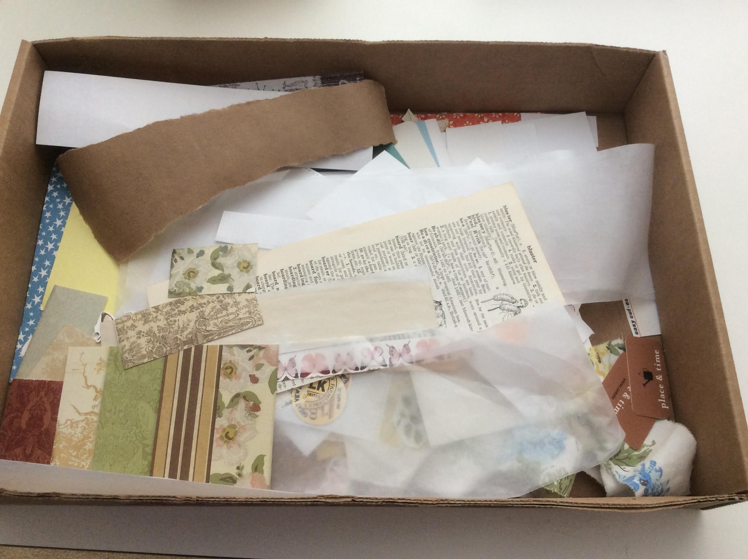 Fresh Vintage by Lisa S: How to Make a Paper Snippet Roll