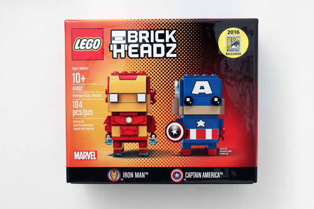 LEGO 全新系列！BrickHeadz 「美國隊長」「鐵甲奇俠」 Mark 46 超級英雄積木！ - Toys Zone D 玩具兄弟 ...