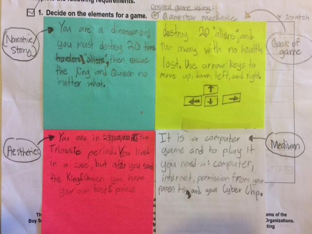 Game Design: Webelos Adventure