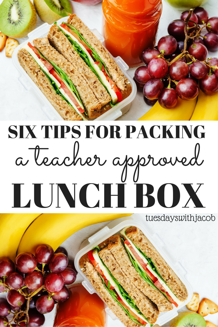 6 Tips for Packing a Teacher Approved Lunch Box | Tuesdays with Jacob