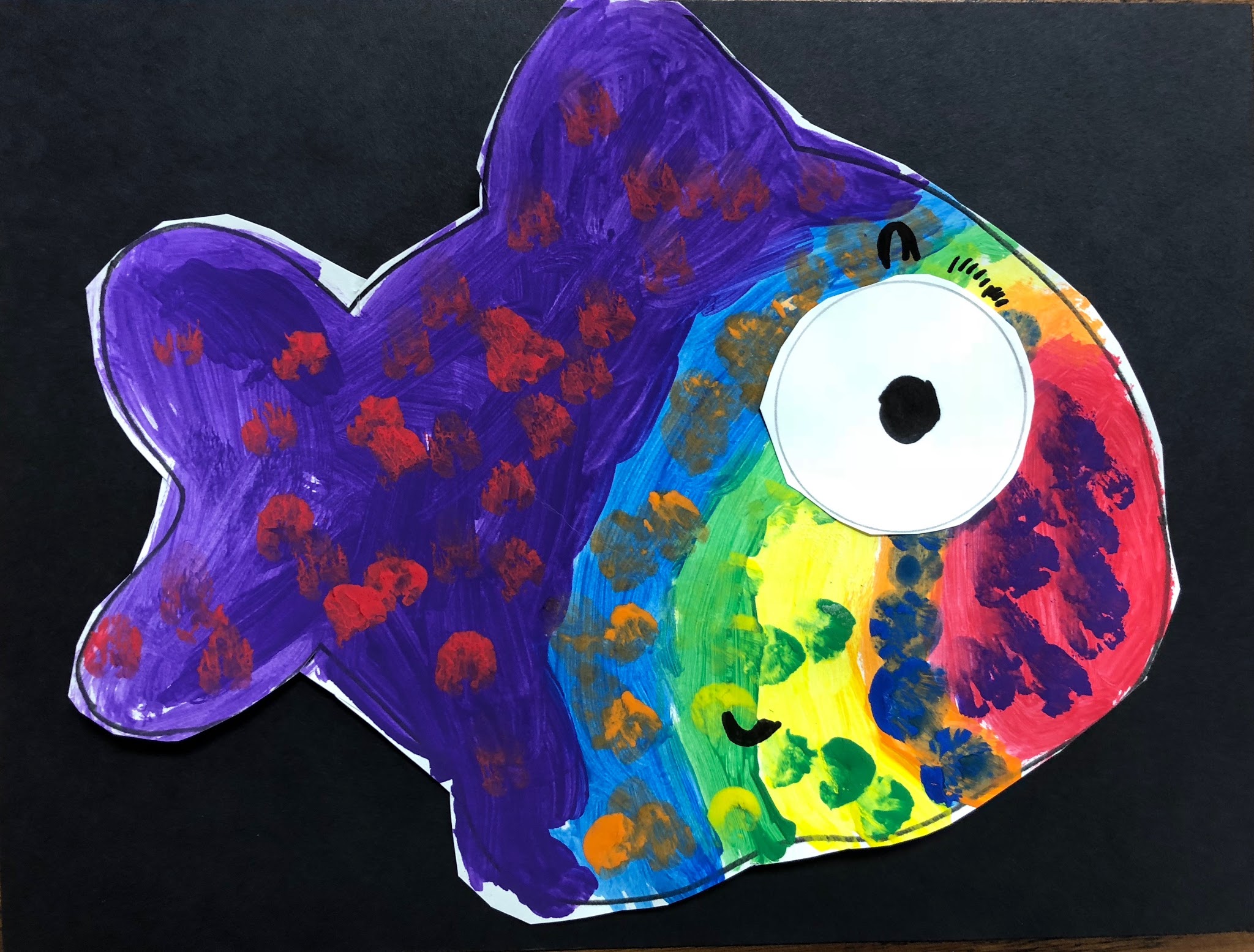 Mrs. Harris' art room: kindergarten fish art for music program