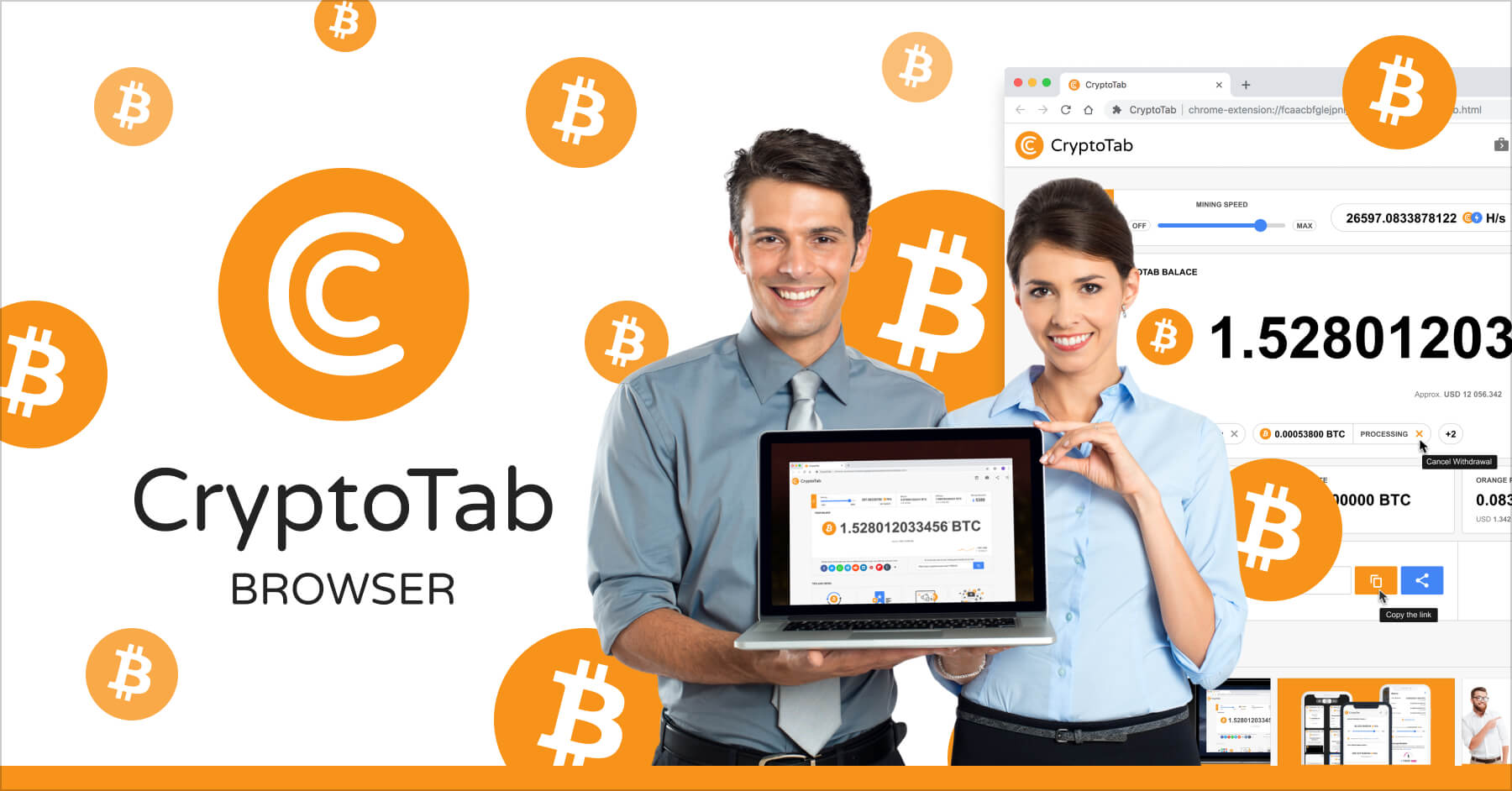CRYPTOTAB BROWSER - Cara Menambang Bitcoin Dengan Browser Mesin Peramban
