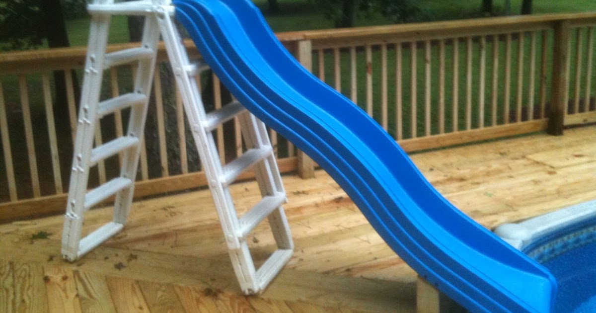 Diy Above Ground Pool Slide - Bathroom Ideas