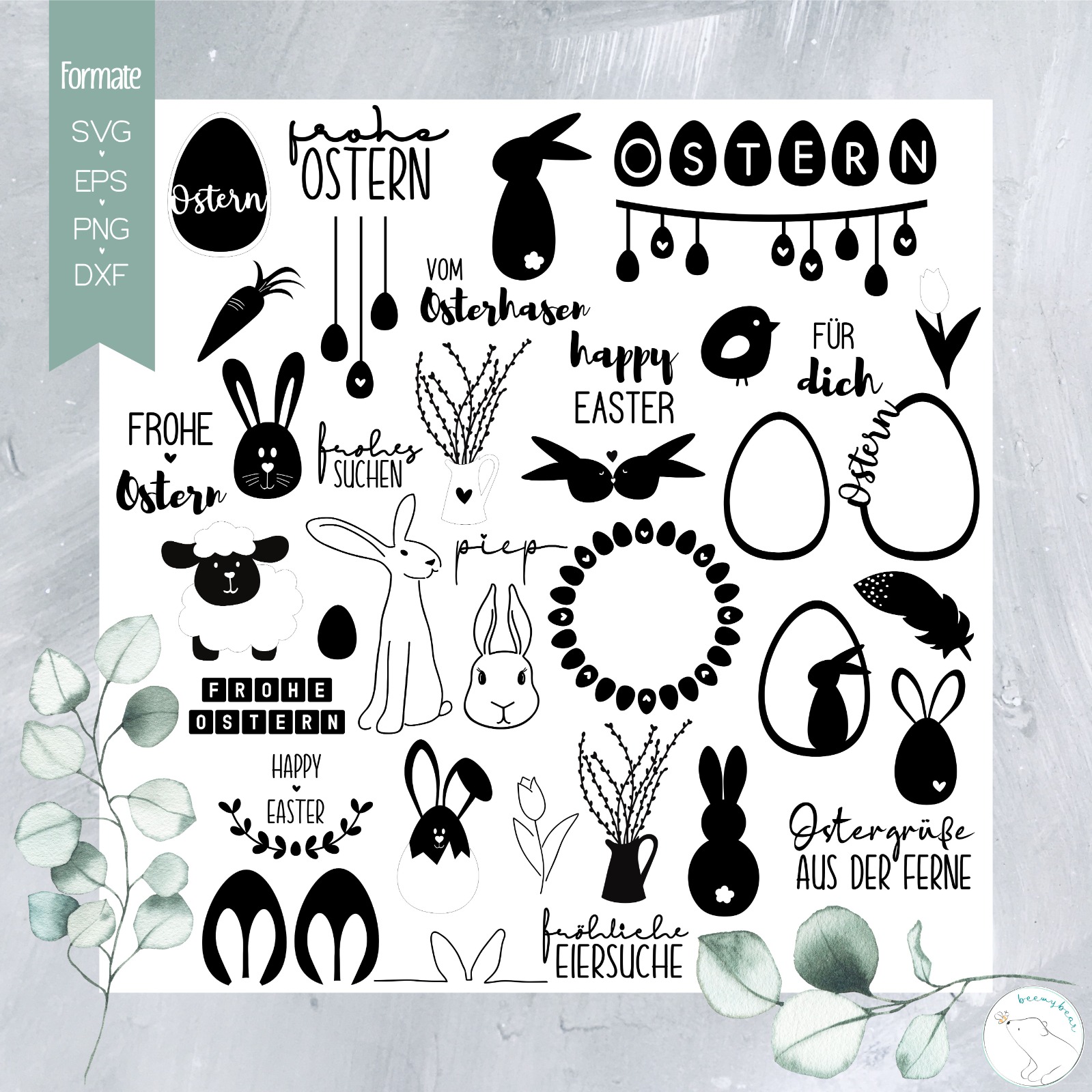 Plotter Design by beemybear - Happy Easter