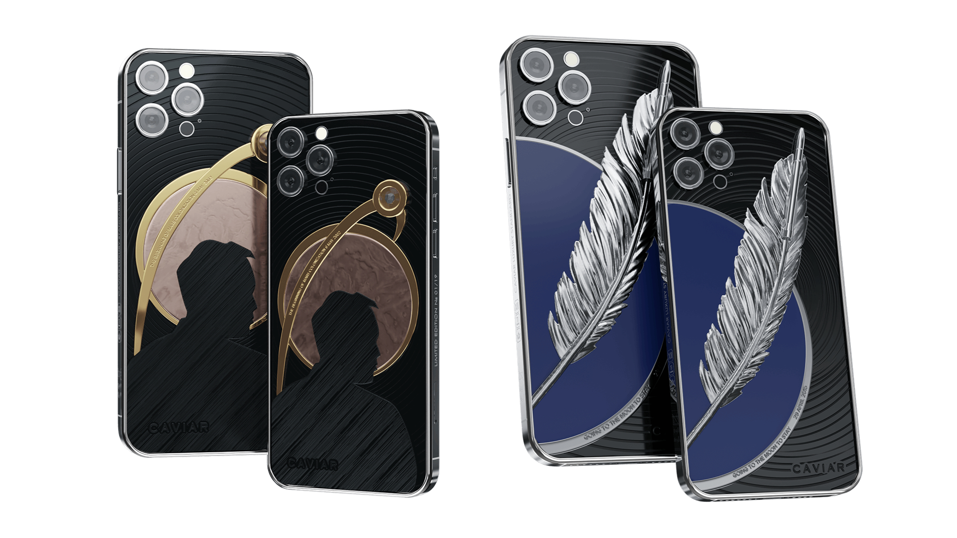 Elon Musk, Jeff Bezos and SpaceX are honoured in Caviar's iPhone Editions