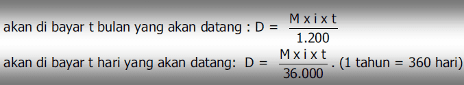 Rumus Cara Menghitung Diskonto
