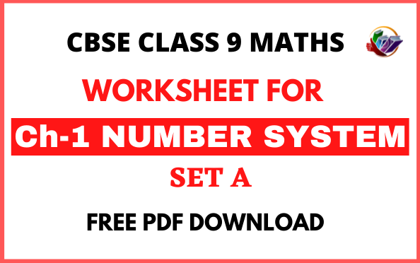 CBSE Class 9 Mathematics Number System Worksheet Set B GMS Learning CBSE Class 9 Mathematics Number System Worksheet Set B GMS Learning