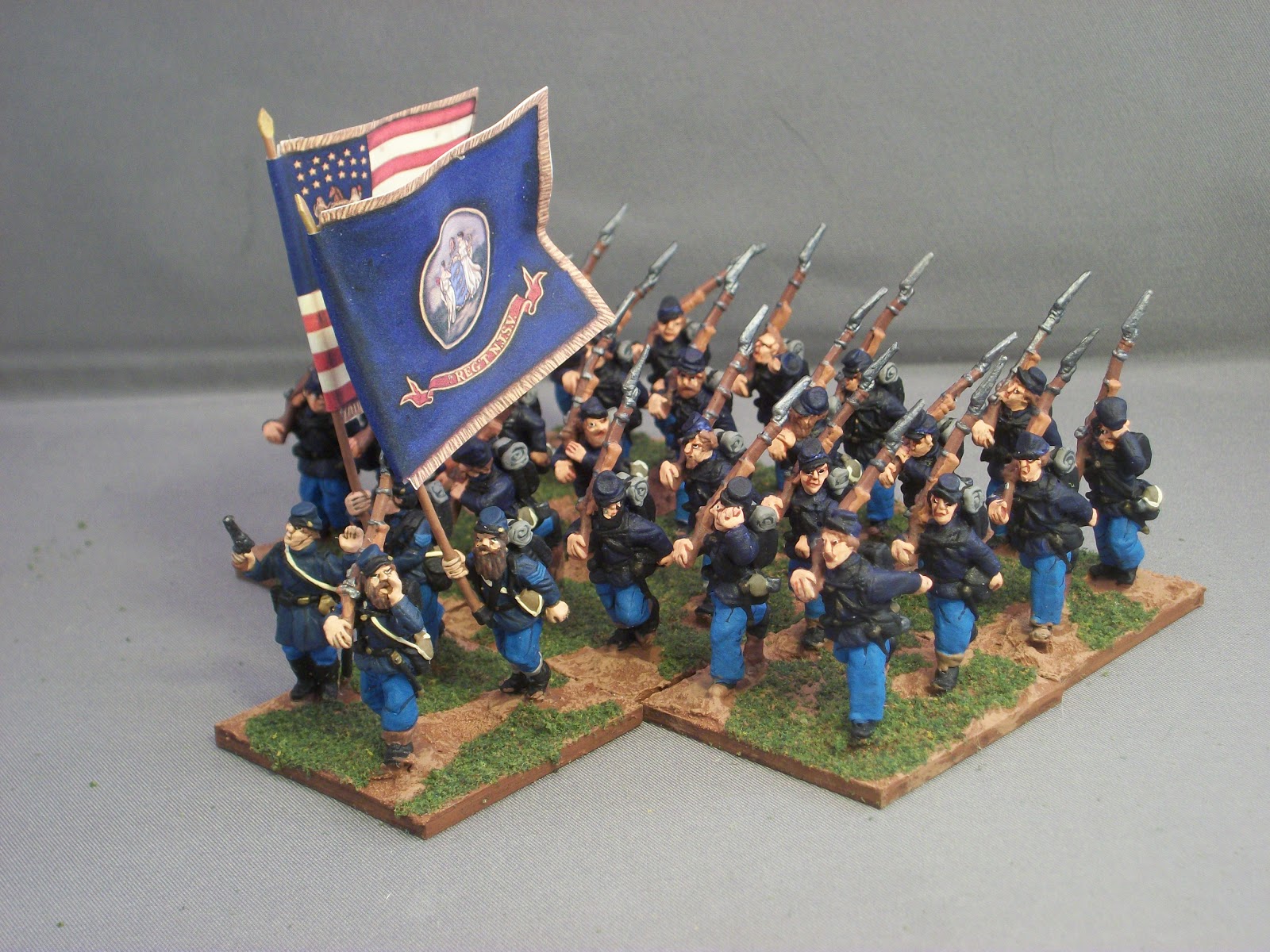 Ponatowski's Legions: 28mm American Civil War - Union Infantry