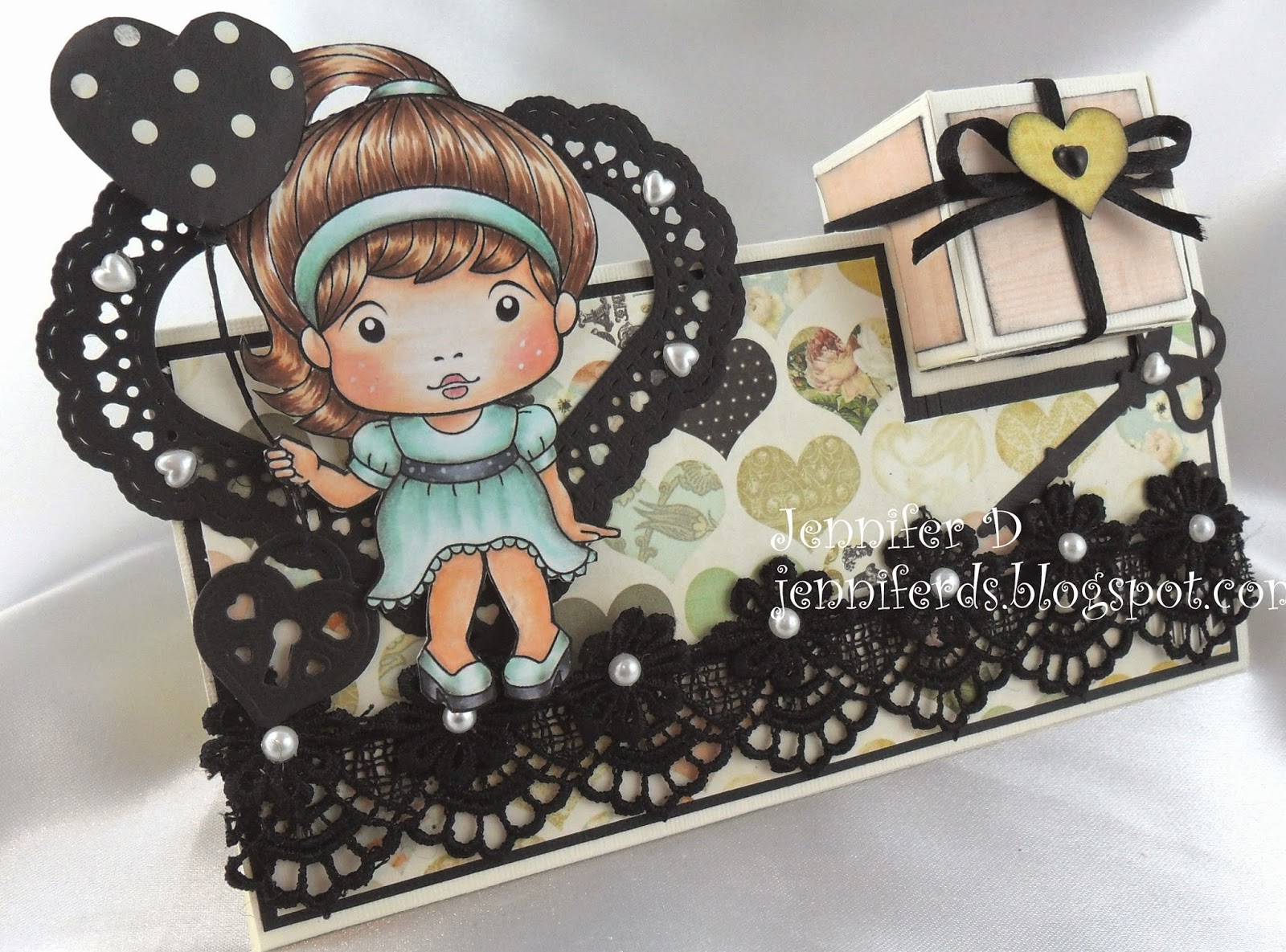 JenniferD's Blog: Parcel Card Tutorial