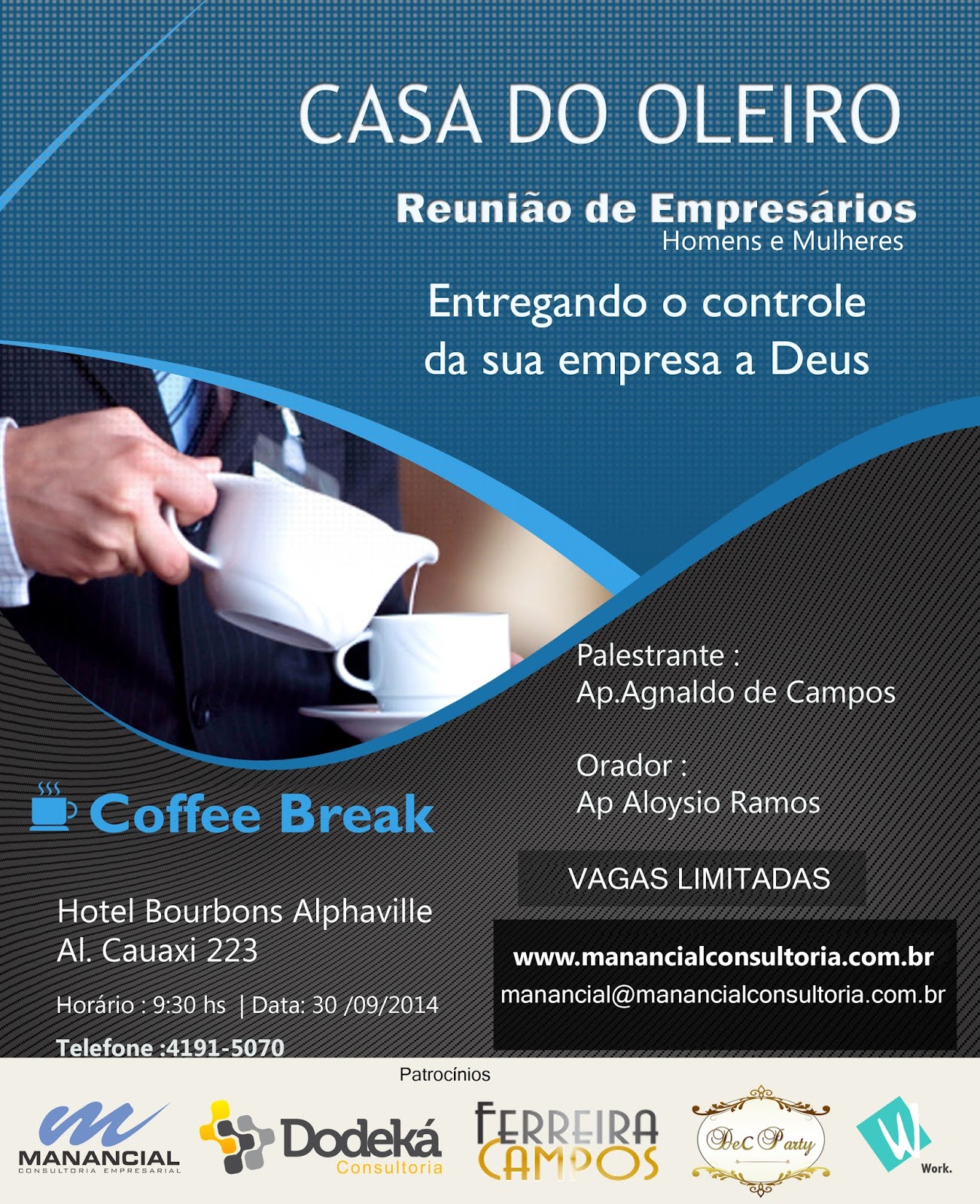 Folder para palestras - W.work